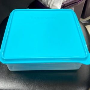 Tupperware | Kitchen | 85x85x258 Snack Stor Container Brand New ...